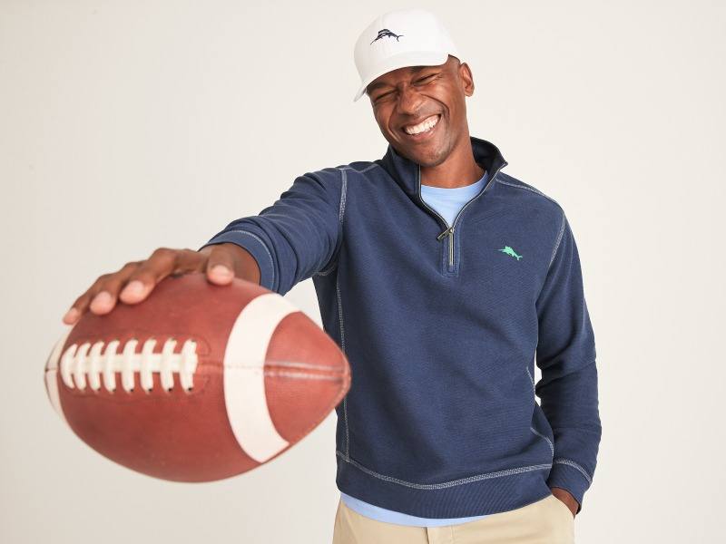 $59.99 Men’s Nassau Half-Zip